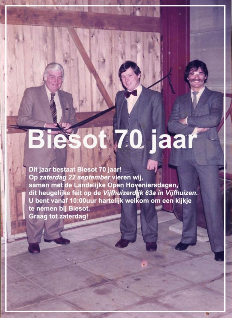 Biesot bestaat 70 jaar! - Biesot